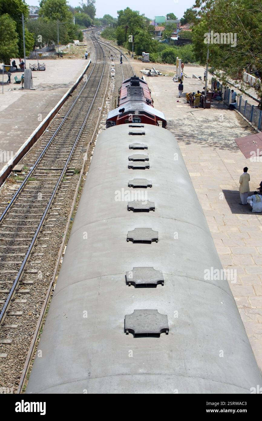Top angel train on Pachmarhi railway station, Madhya Pradesh, India ...