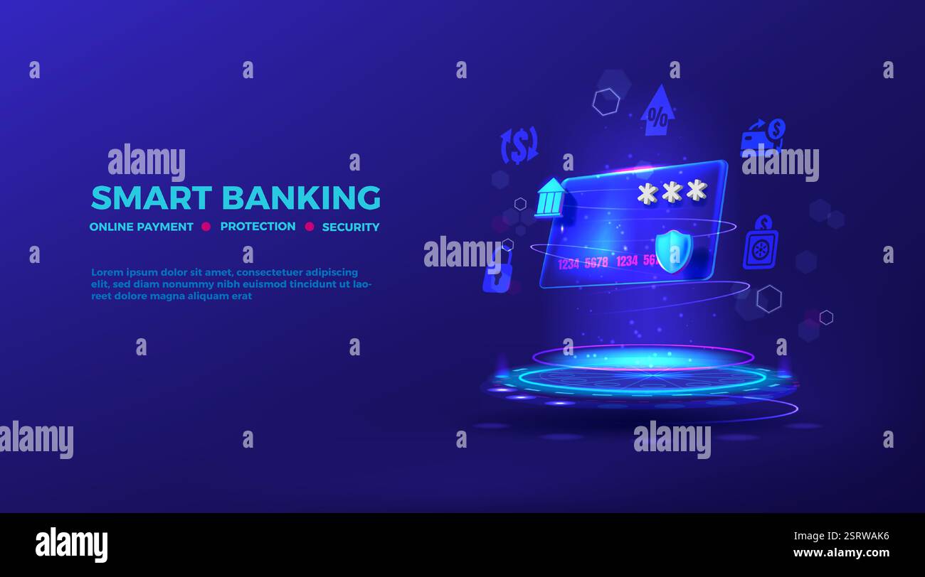 Security financial tech Stock Vector Images - Alamy