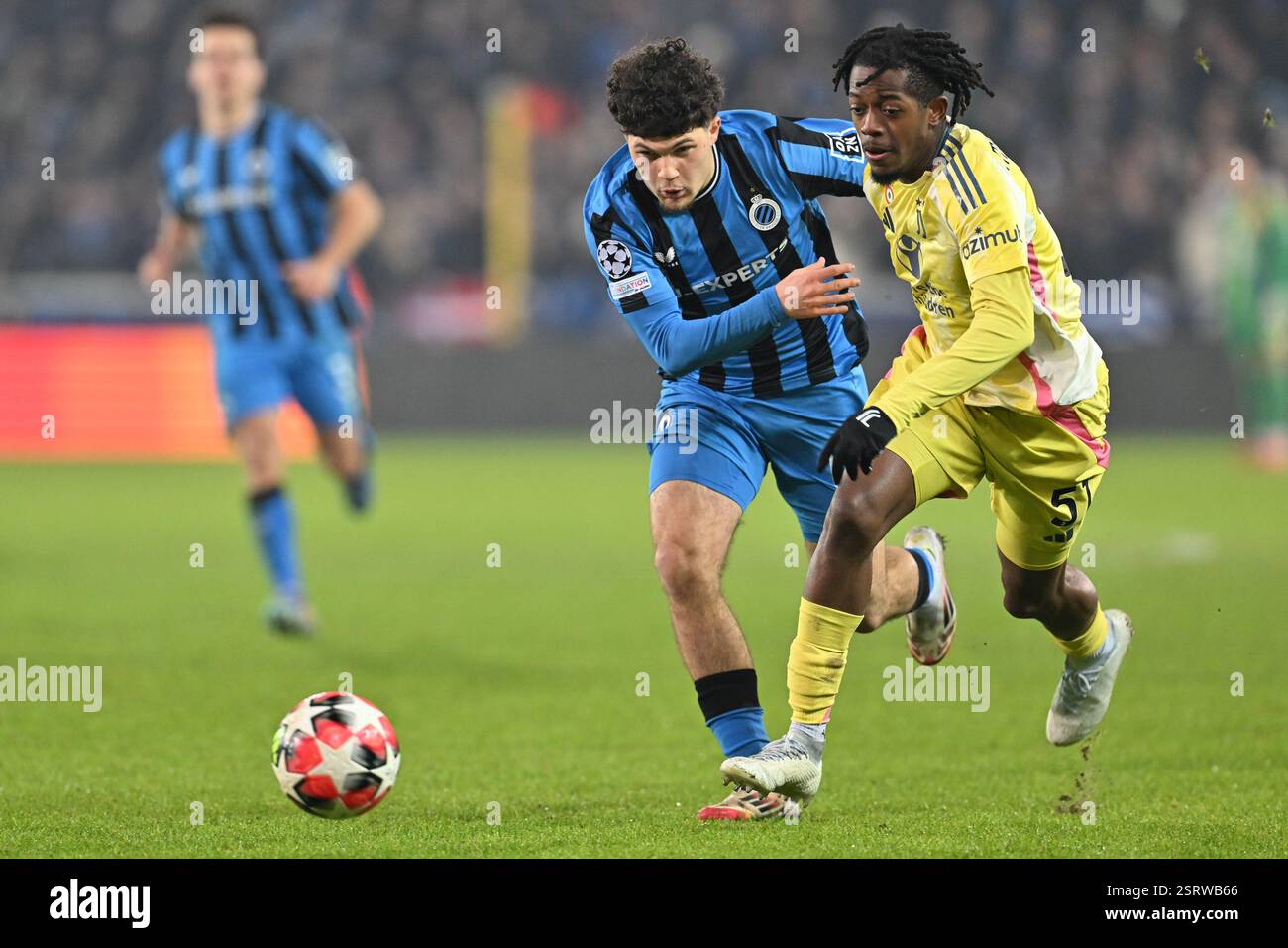 Brugge, Belgium. 21st Jan, 2025. Kyriani Sabbe (64) of Club Brugge ...