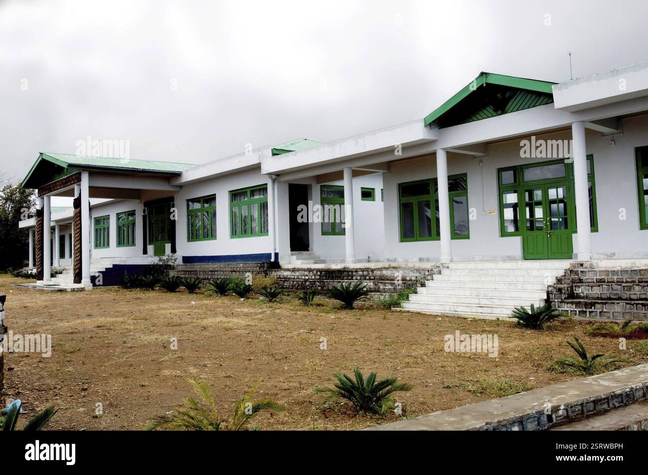 Tourist centre in touphema tourist village at kohima, Nagaland, North ...