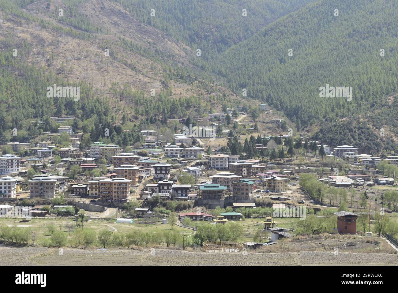 Thimphu city, Bhutan, asia, Asia Stock Photo - Alamy