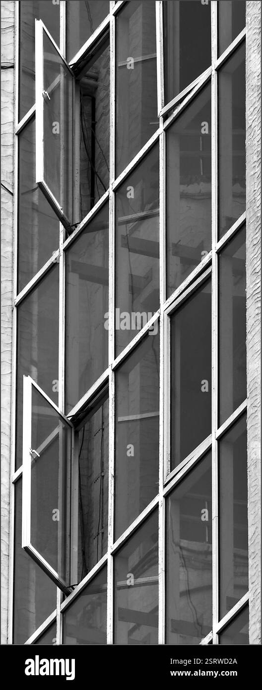 Building windows, andheri, mumbai, maharashtra, India, Asia Stock Photo ...