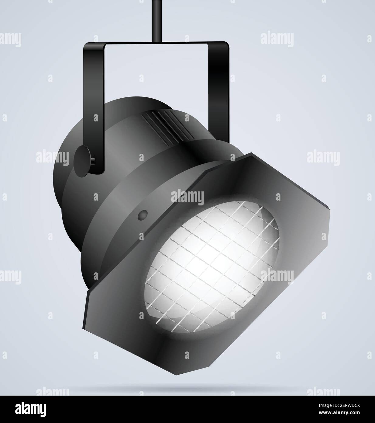 Stage projection flash Stock Vector Images - Alamy