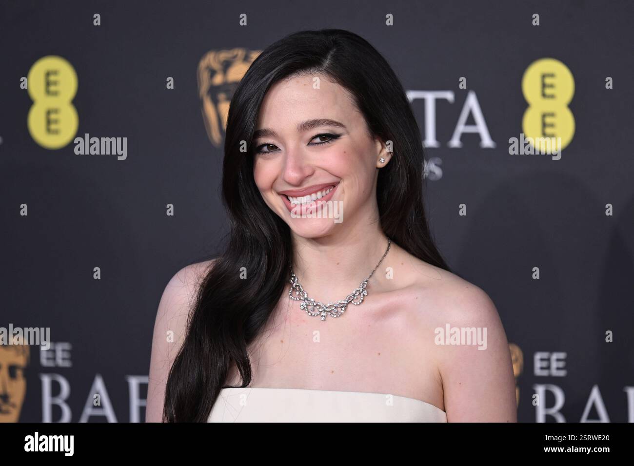 London, UK. 16 February 2025. Mikey Madison attending the 78th British ...