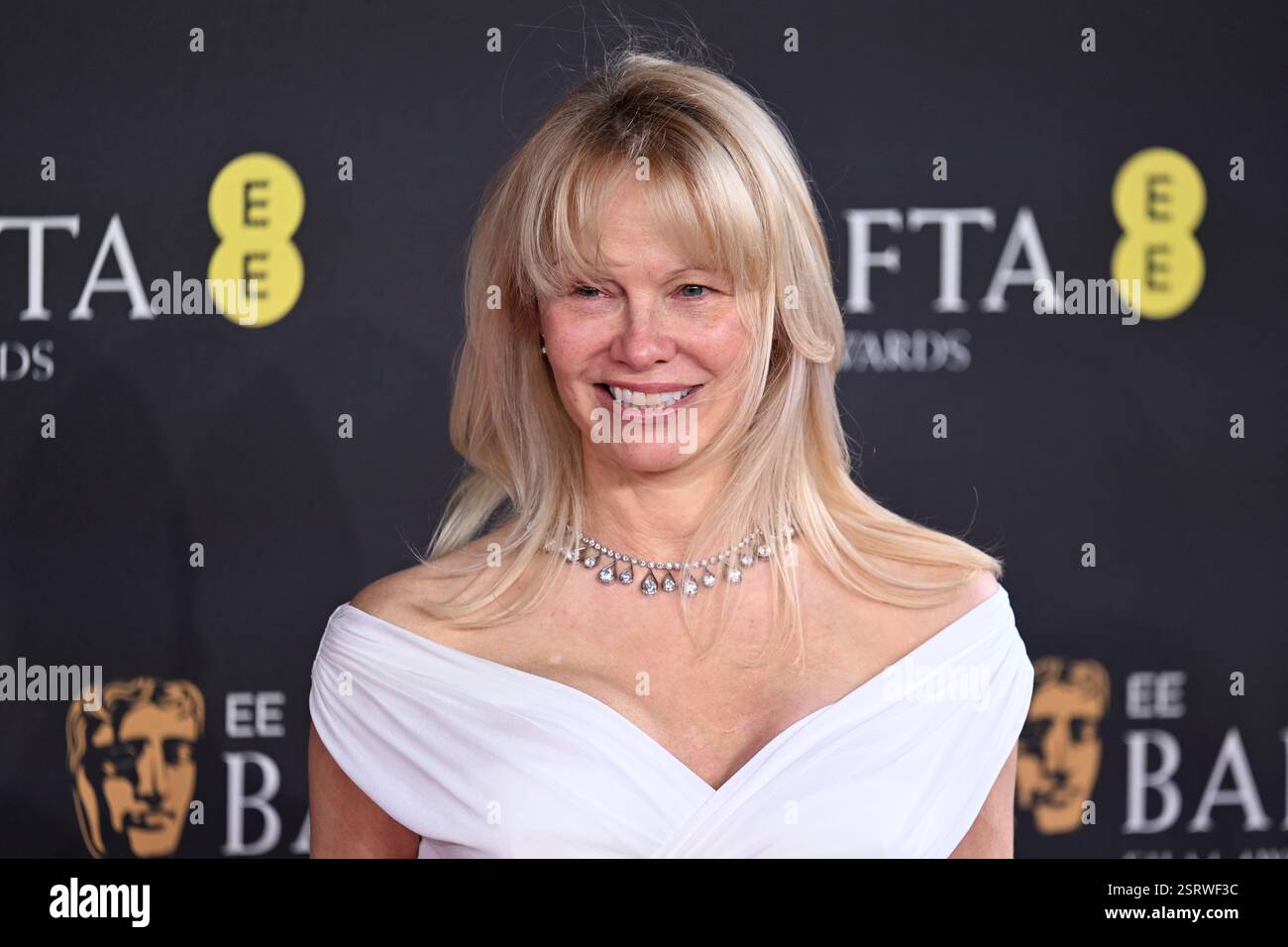 London, UK. 16 February 2025. Pamela Anderson attending the 78th ...