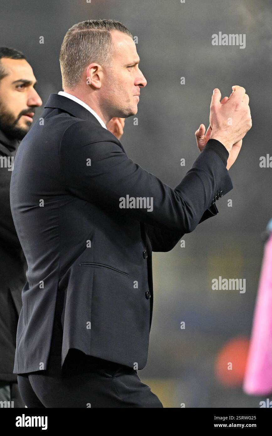 Brugge, Belgium. 21st Jan, 2025. Head Coach Nicky Hayen of Club Brugge ...