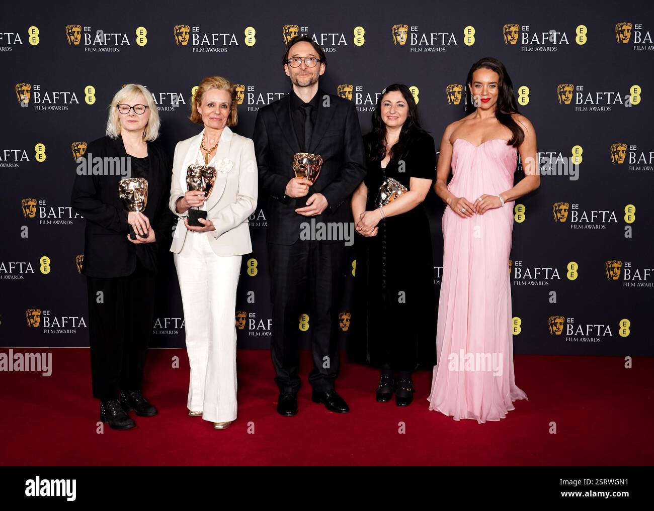 Hannah John-Kamen (right) with Pierre-Olivier Persin, Stephanie Guillon ...