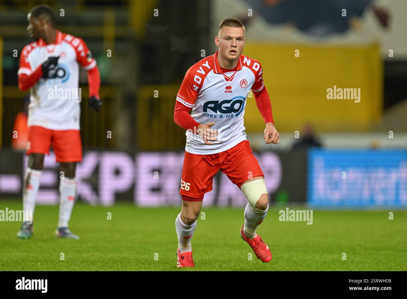 Brugge, Belgium. 25th Jan, 2025. Bram Lagae (26) of Kortrijk pictured ...
