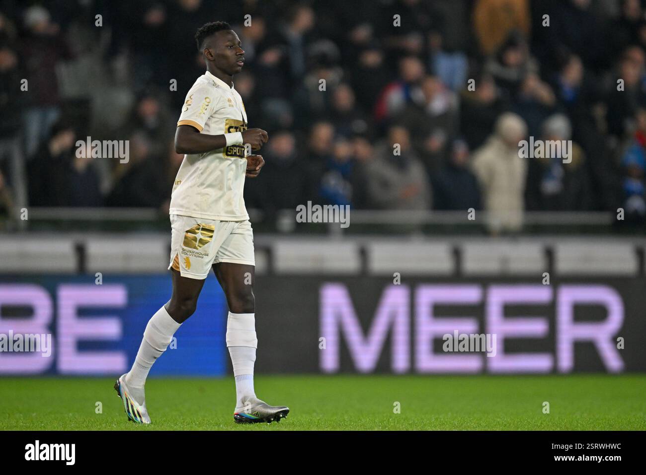 Brugge, Belgium. 18th Jan, 2025. Marwan Al-Sahafi (17) of Beerschot ...