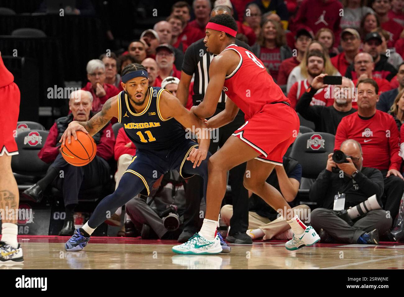 COLUMBUS, OH - FEBRUARY 16: Michigan Wolverines guard Roddy Gayle Jr ...