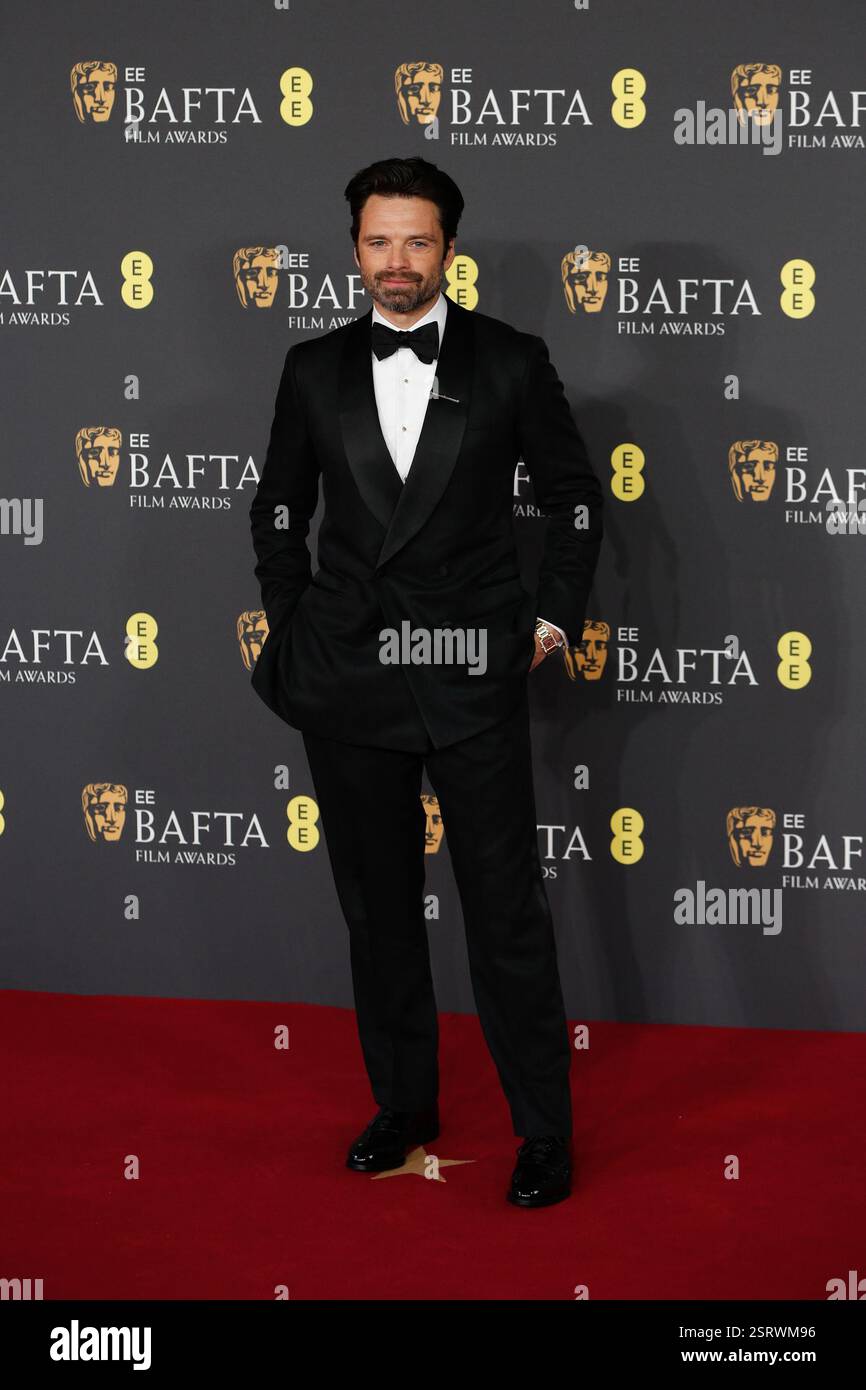 London, USA. 16th Feb, 2025. Sebastian Stan attends the red carpet for ...