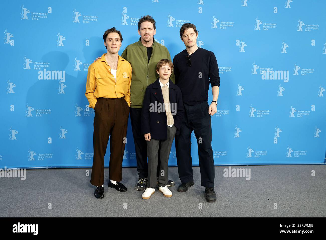 Jack Farthing, Jan-Ole Gerster, Dylan Torrell und Sam Riley beim ...