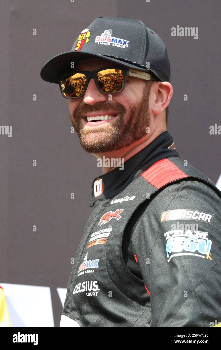 DAYTONA BEACH, FL - FEBRUARY 16: Corey Lajoie (#01 Rick Ware Racing ...