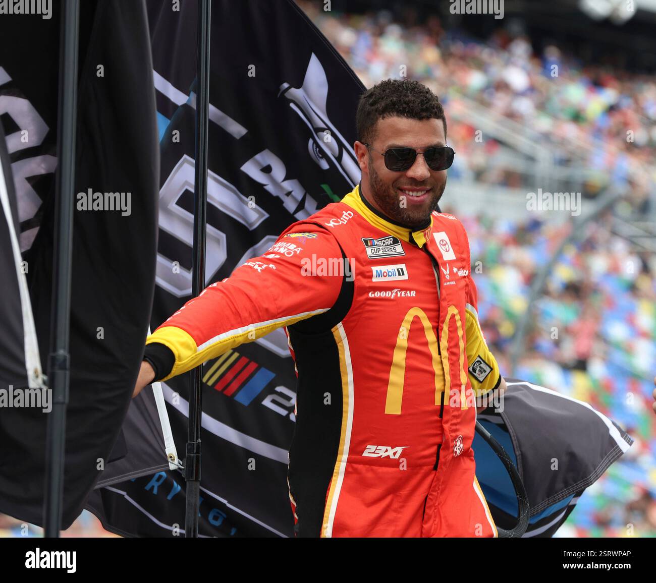DAYTONA BEACH, FL - FEBRUARY 16: Bubba Wallace (#23 23XI Racing ...