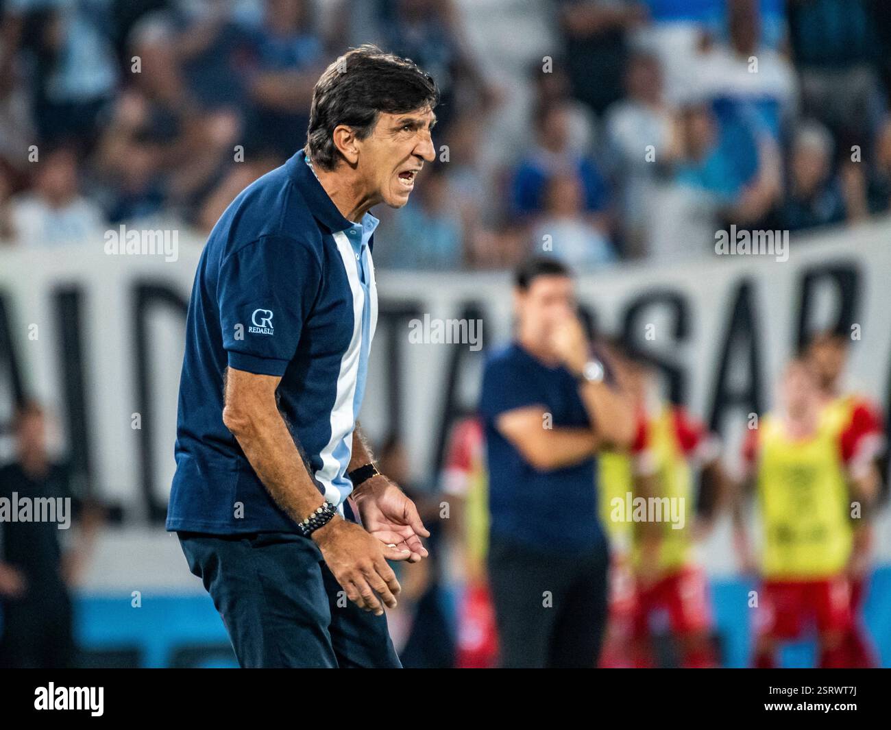 Buenos Aires, Argentina. February 15, 2025. Gustavo Costas Dt coach ...