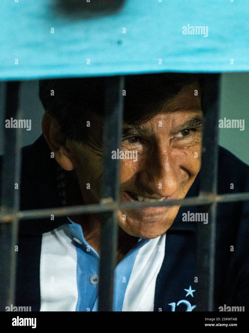 Buenos Aires, Argentina. February 15, 2025. Gustavo Costas Dt coach ...