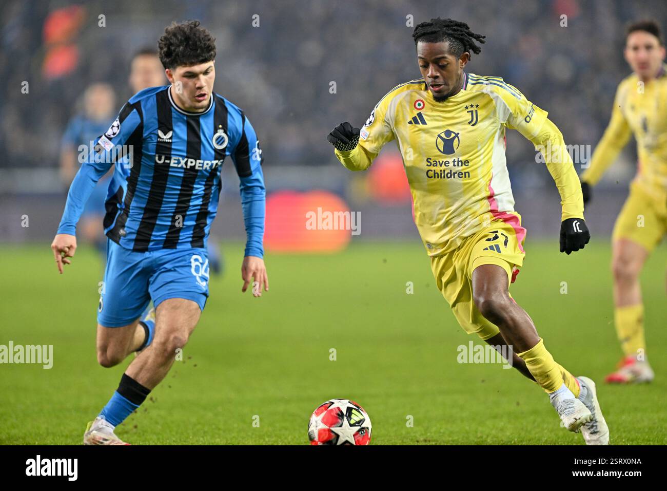 Brugge, Belgium. 21st Jan, 2025. Kyriani Sabbe (64) of Club Brugge ...
