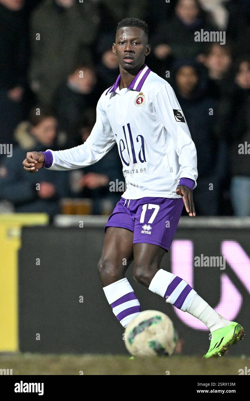Antwerpen, Belgium. 09th Jan, 2025. Marwan Al-Sahafi (17) of Beerschot ...