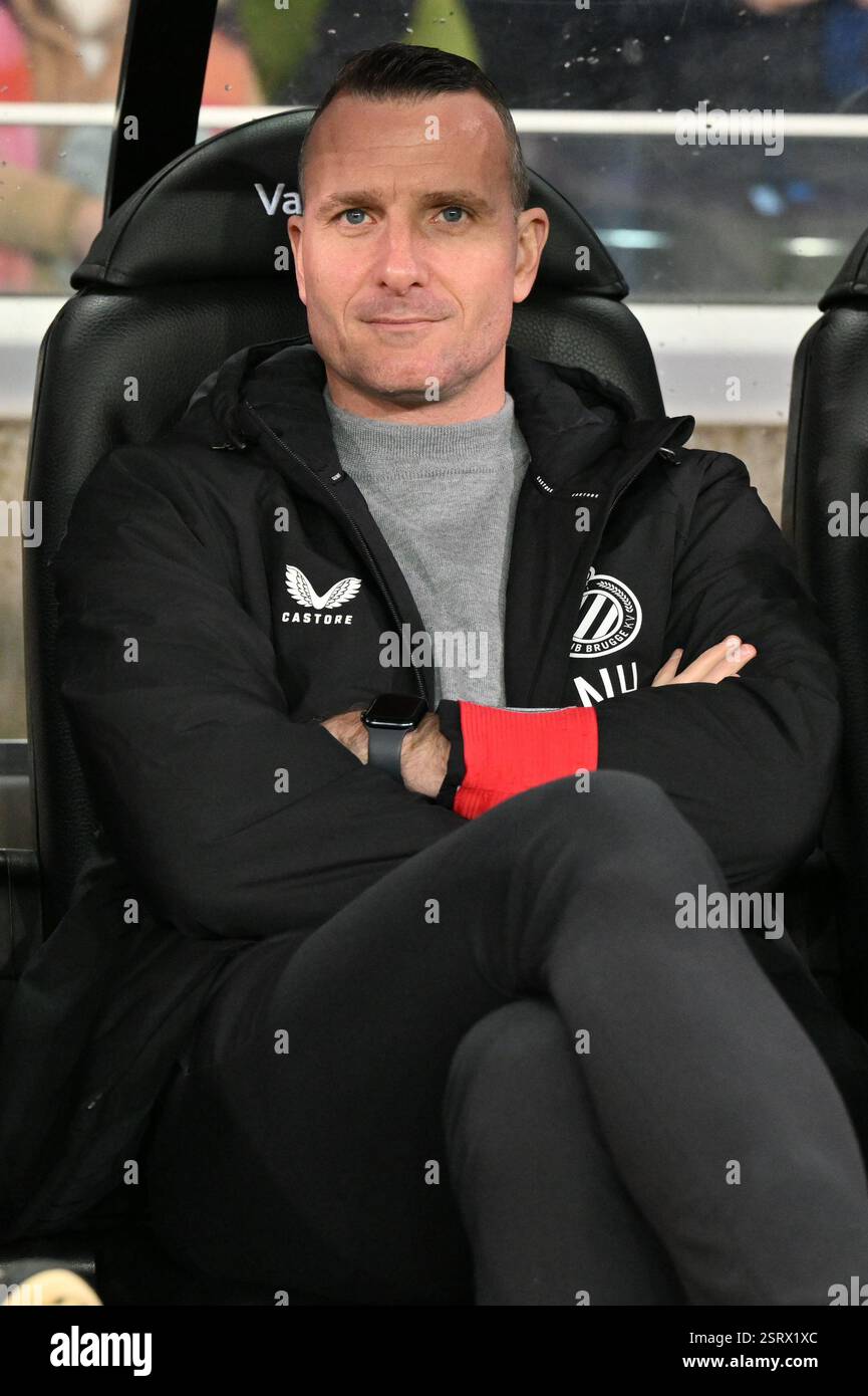 Brugge, Belgium. 18th Jan, 2025. Head Coach Nicky Hayen of Club Brugge ...