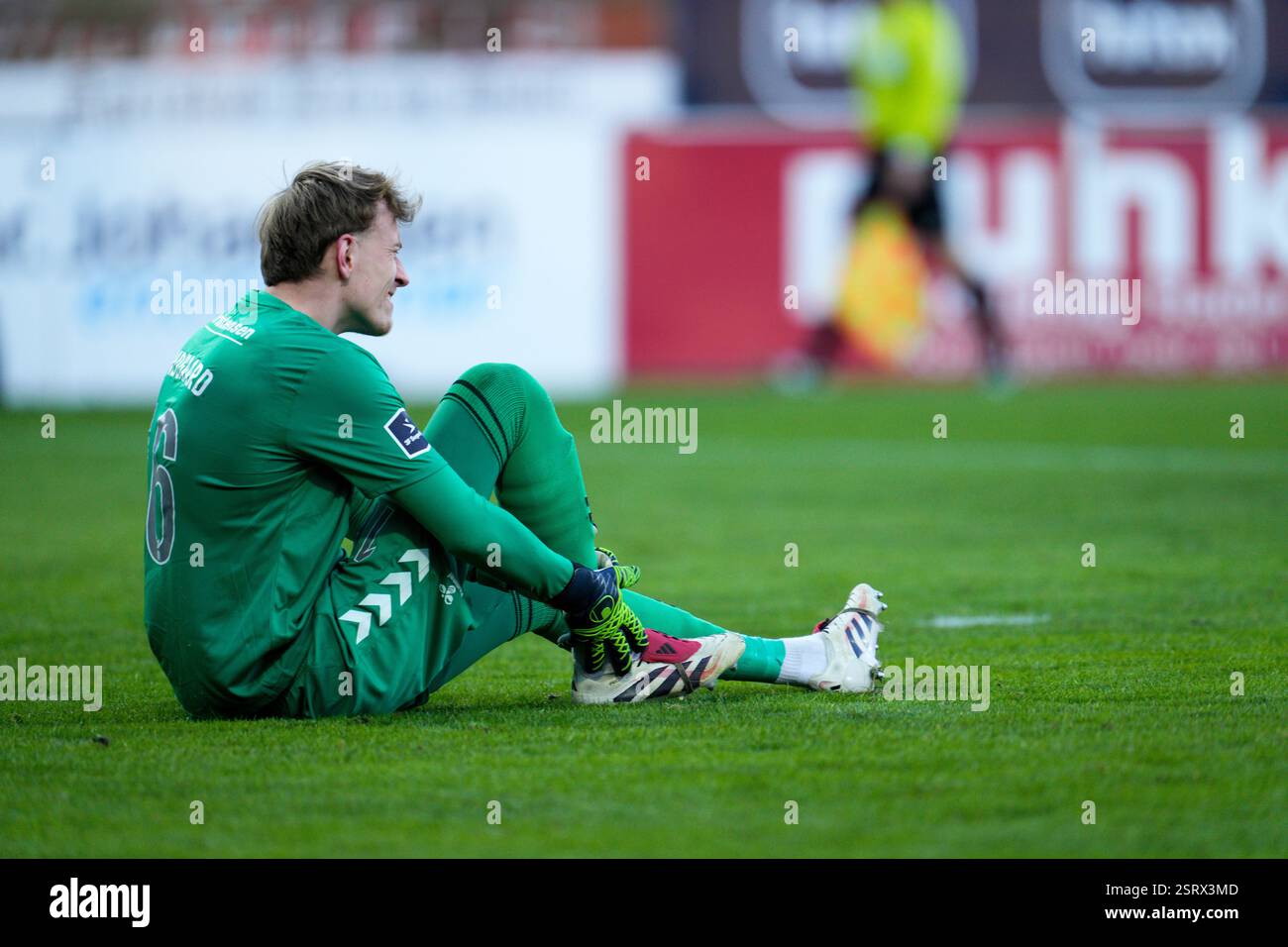 Haderslev, Denmark. 16th Feb, 2025. Marcus Bundgaard (16) from ...