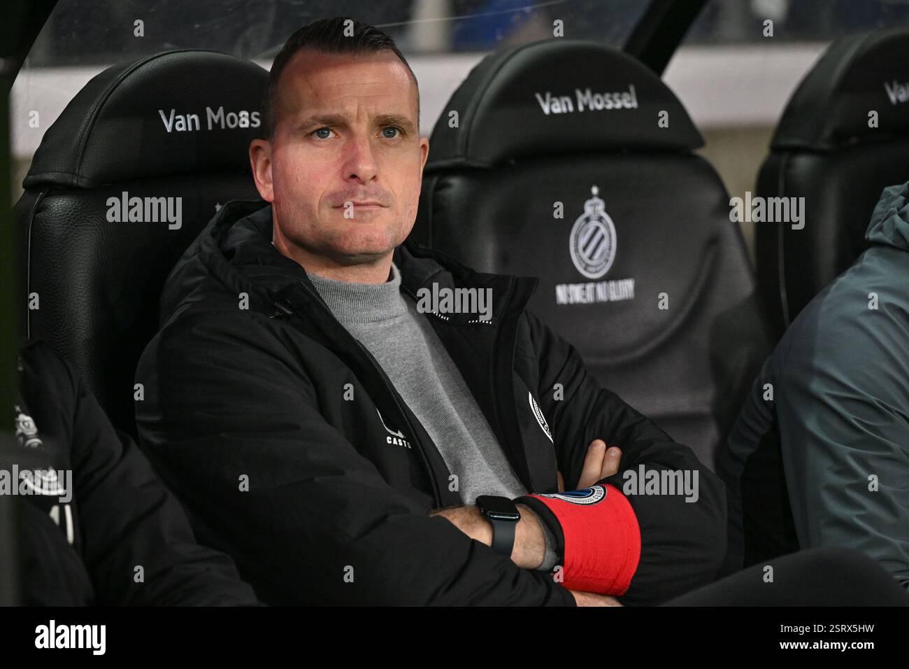 Brugge, Belgium. 15th Jan, 2025. Head Coach Nicky Hayen of Club Brugge ...