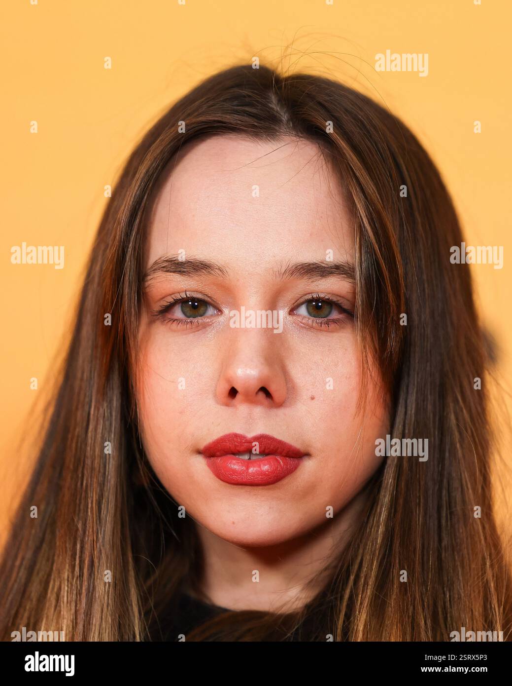 Paris, France. 16th Feb, 2025. Kim Higelin attending the photocall for ...