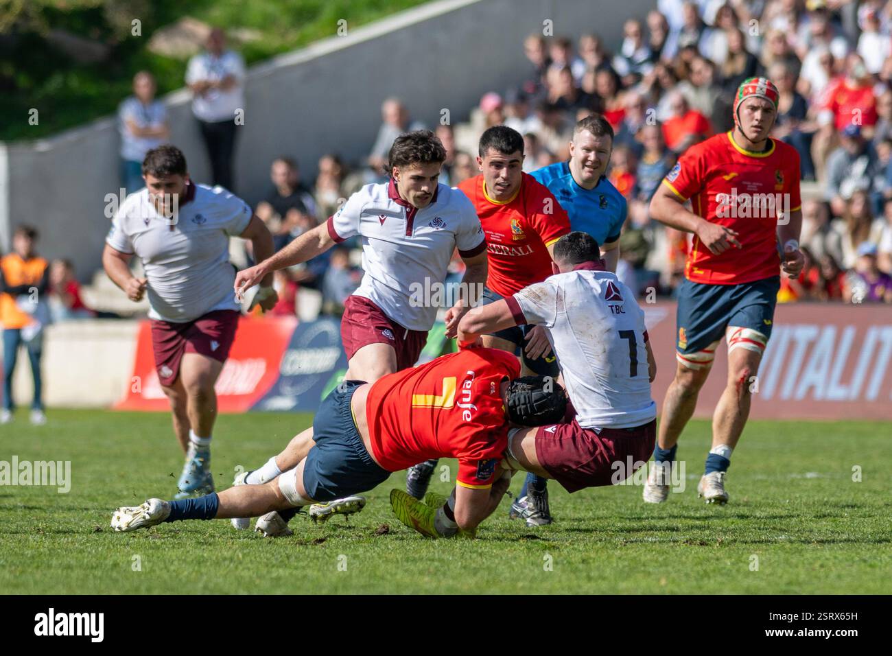 Madrid, Madrid, Spain. 16th Feb, 2025. 7. GIORGI TSUTSKIRIDZE and 7 ...