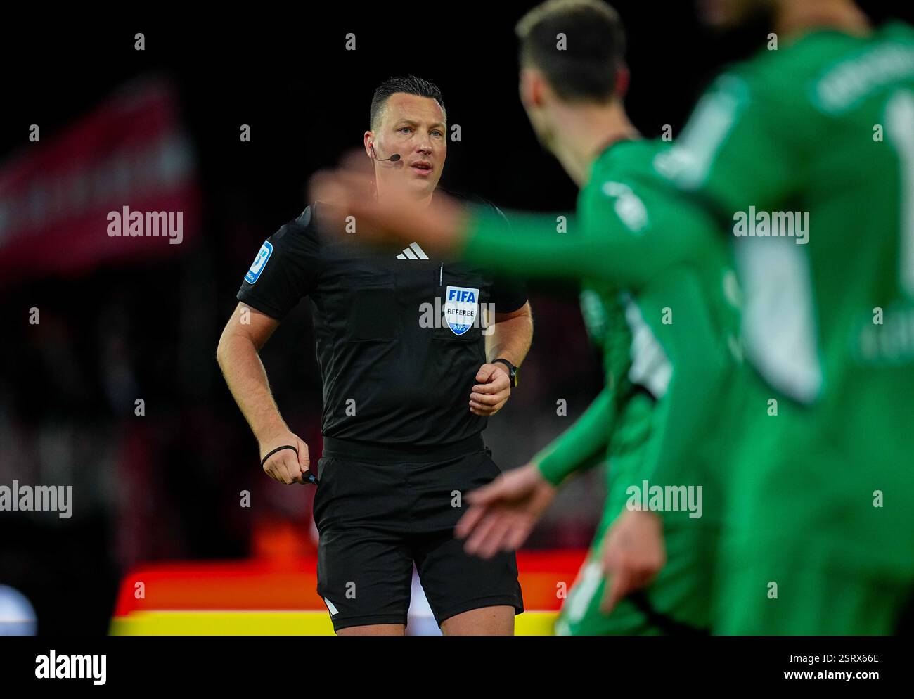 February 15 2025: Sven Jablonski, referee, looks on during a 1 ...