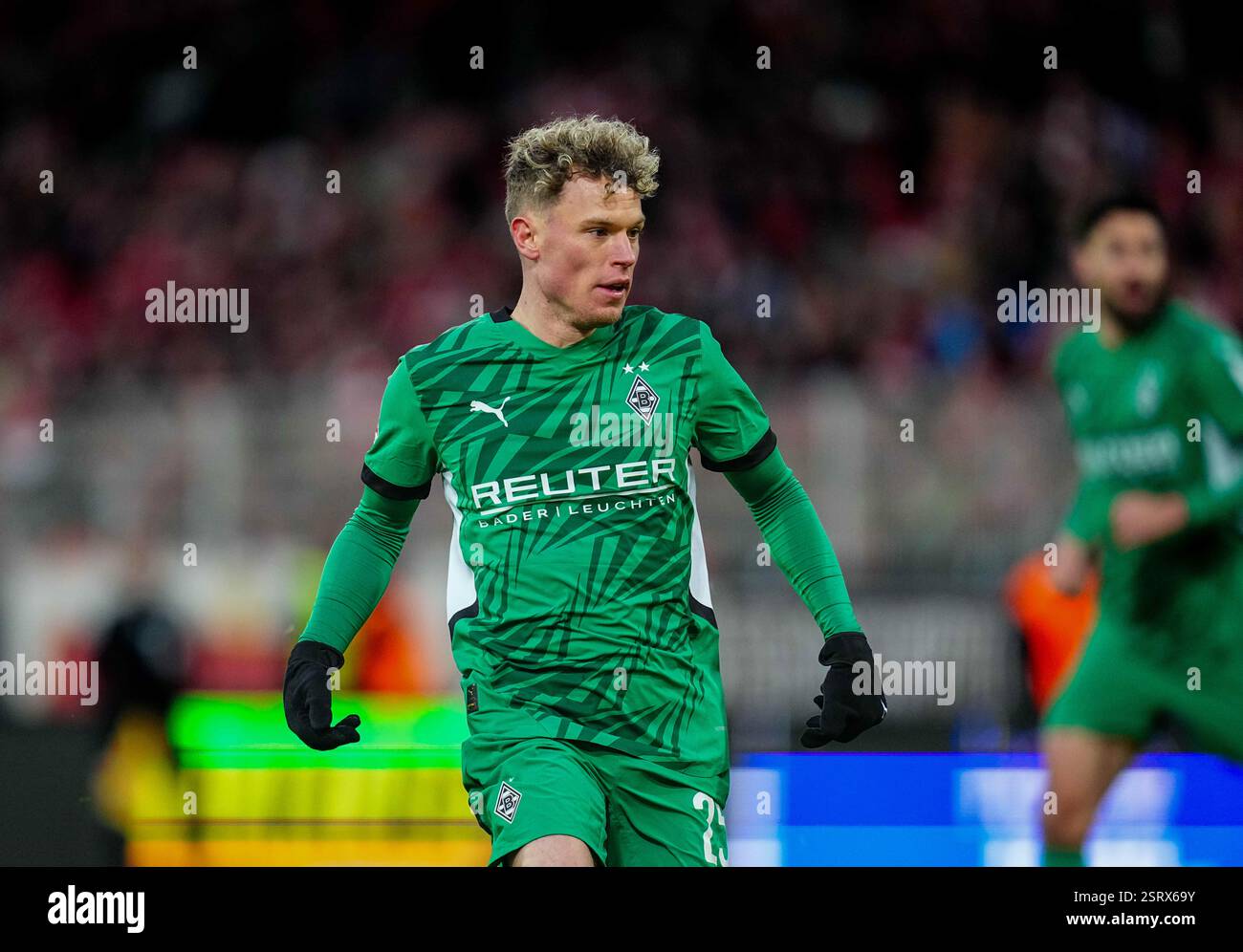 February 15 2025: Robin Hack of Borussia MÃ¶nchengladbach looks on ...
