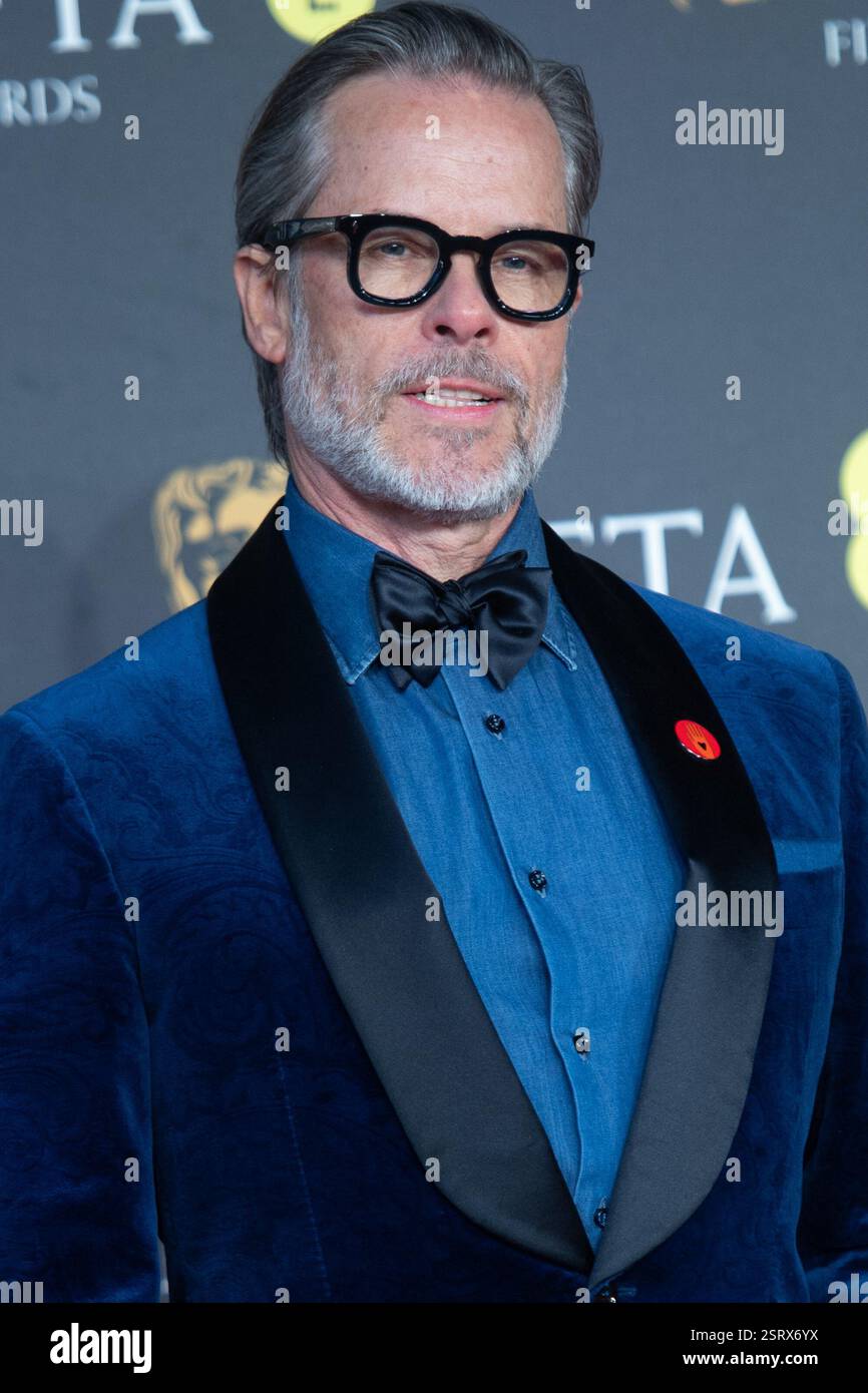 London, UK. 16 Feb, 2025. Pictured: Guy Pearce attends The EE British ...