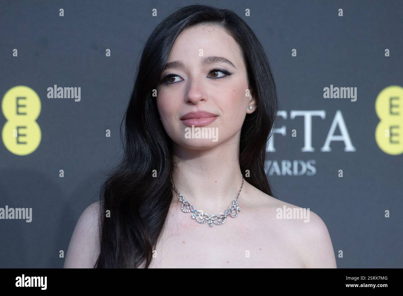 London, UK. 16 Feb, 2025. Pictured: Mikey Madison attends The EE ...