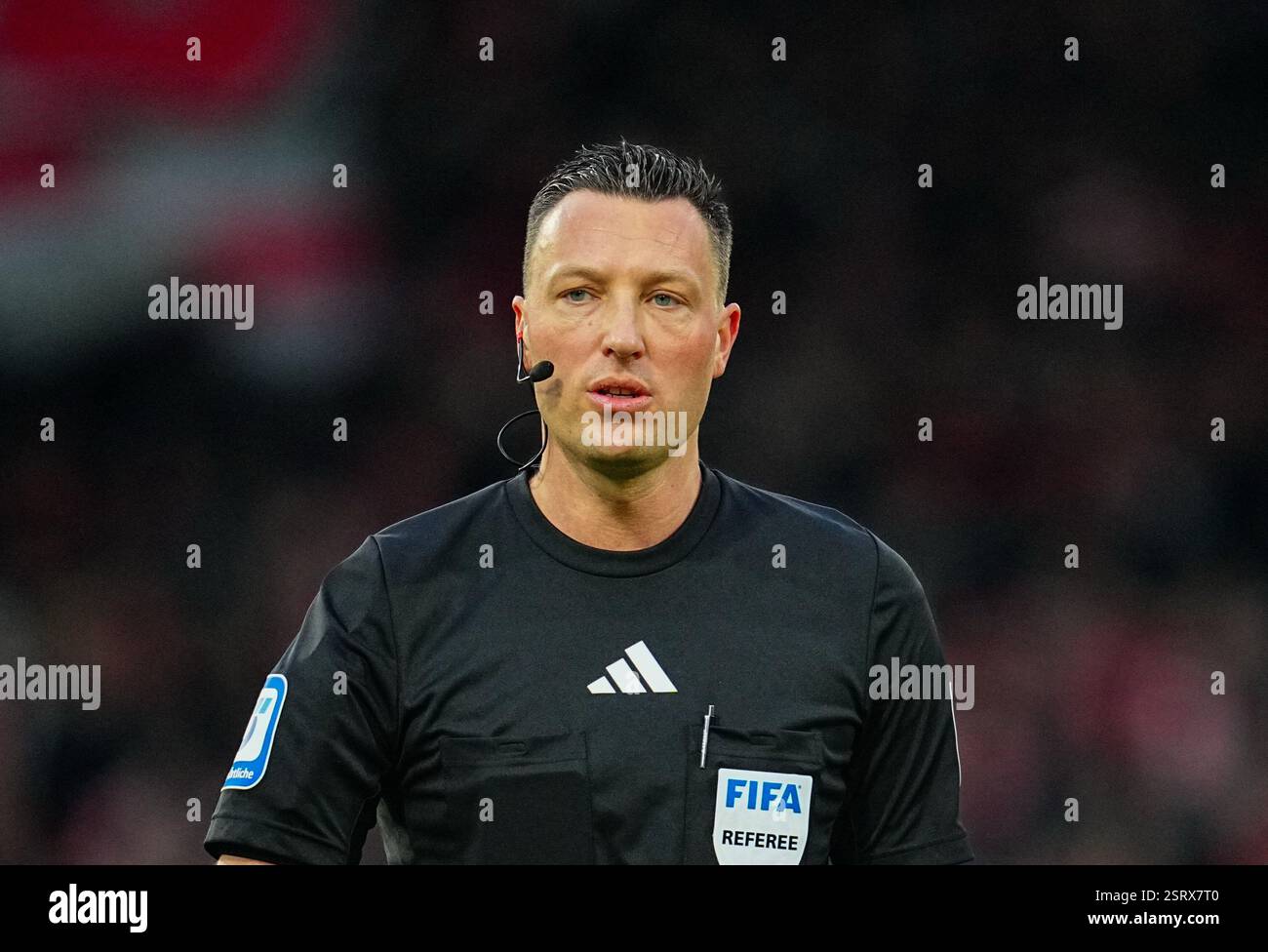 February 15 2025: Sven Jablonski, referee, looks on during a 1 ...