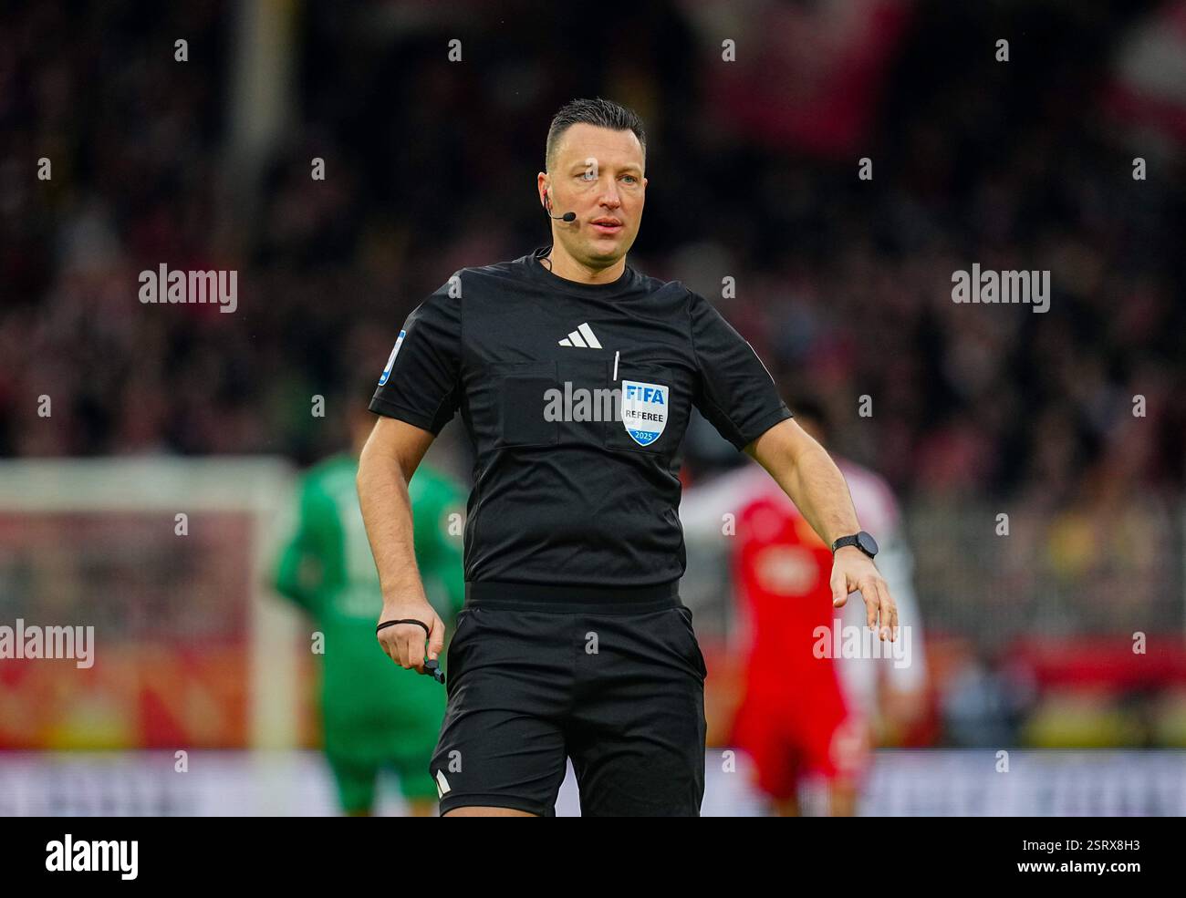 February 15 2025: Sven Jablonski, referee, looks on during a 1 ...