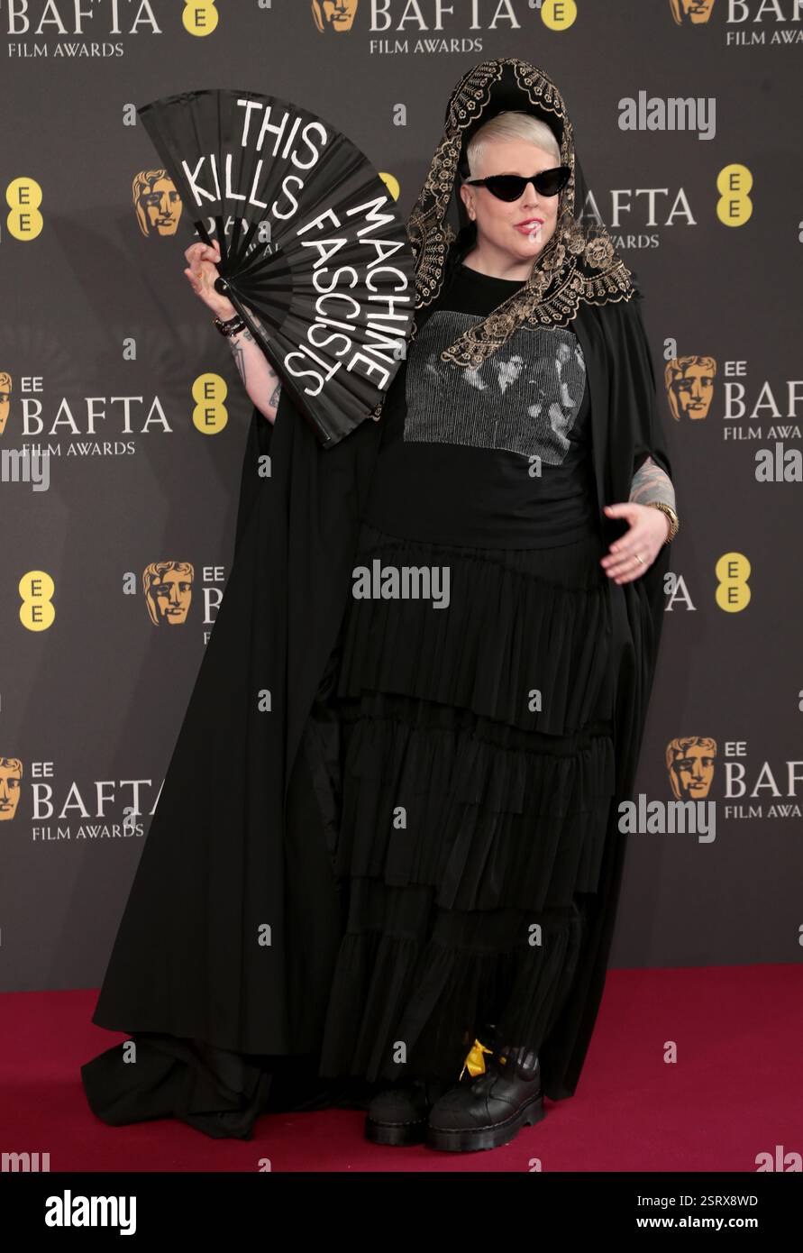 The Blessed Madonna attends the 2025 BAFTA Film Awards at The Royal ...