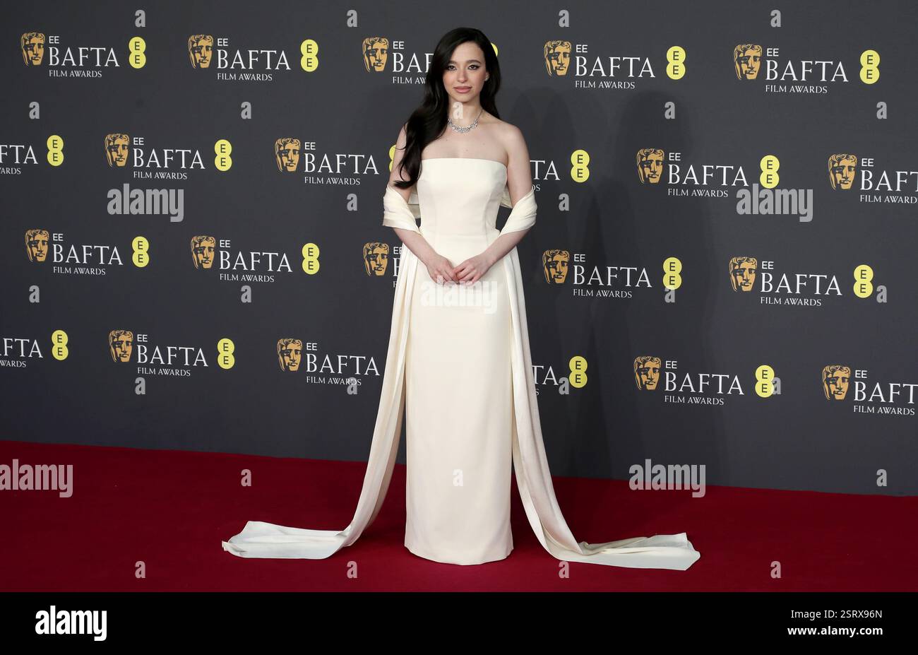 Mikey Madison attends the 2025 BAFTA Film Awards at The Royal Festival ...