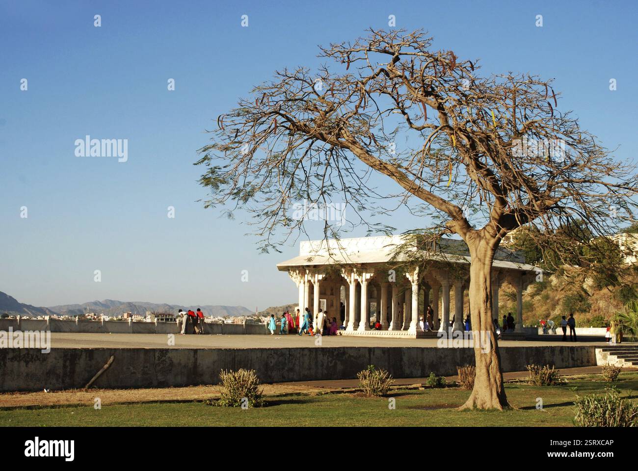 Baradari ana sagar lake, Ajmer, Rajasthan, India, Asia Stock Photo - Alamy