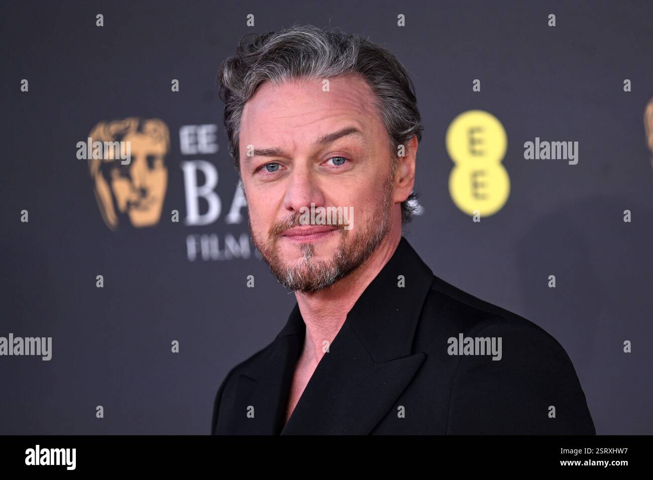 London, UK. 16 February 2025. James McAvoy attending the 78th British ...