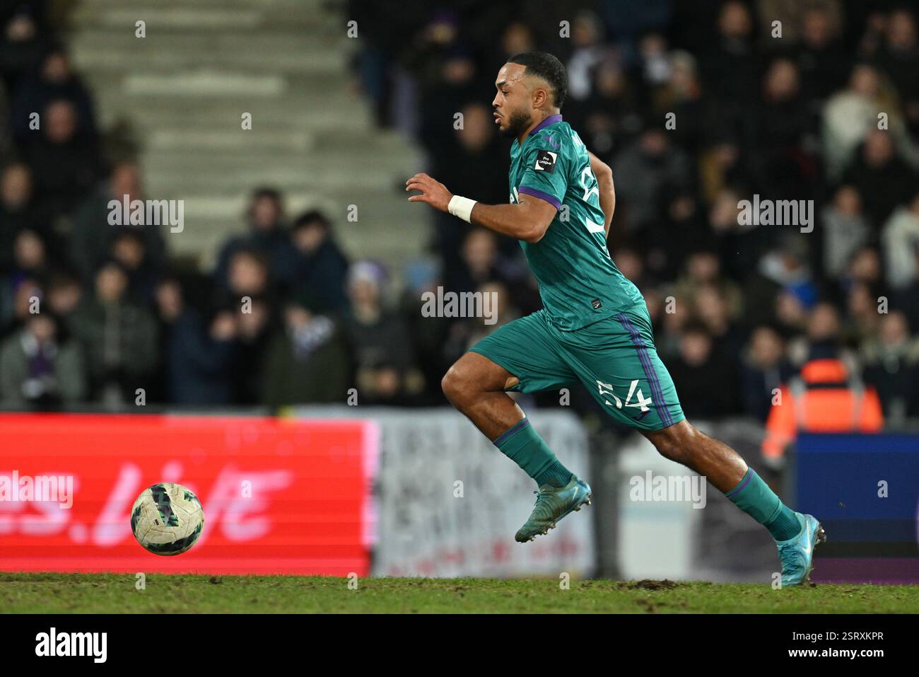 Antwerpen, Belgium. 09th Jan, 2025. Killian Sardella (54) of Anderlecht ...