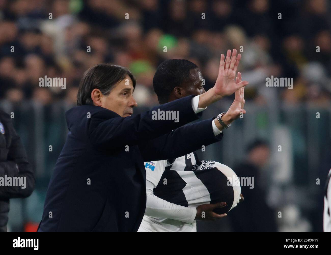 Simone Inzaghi Manager of Inter FC during the Italian Serie a, 2024/25 ...