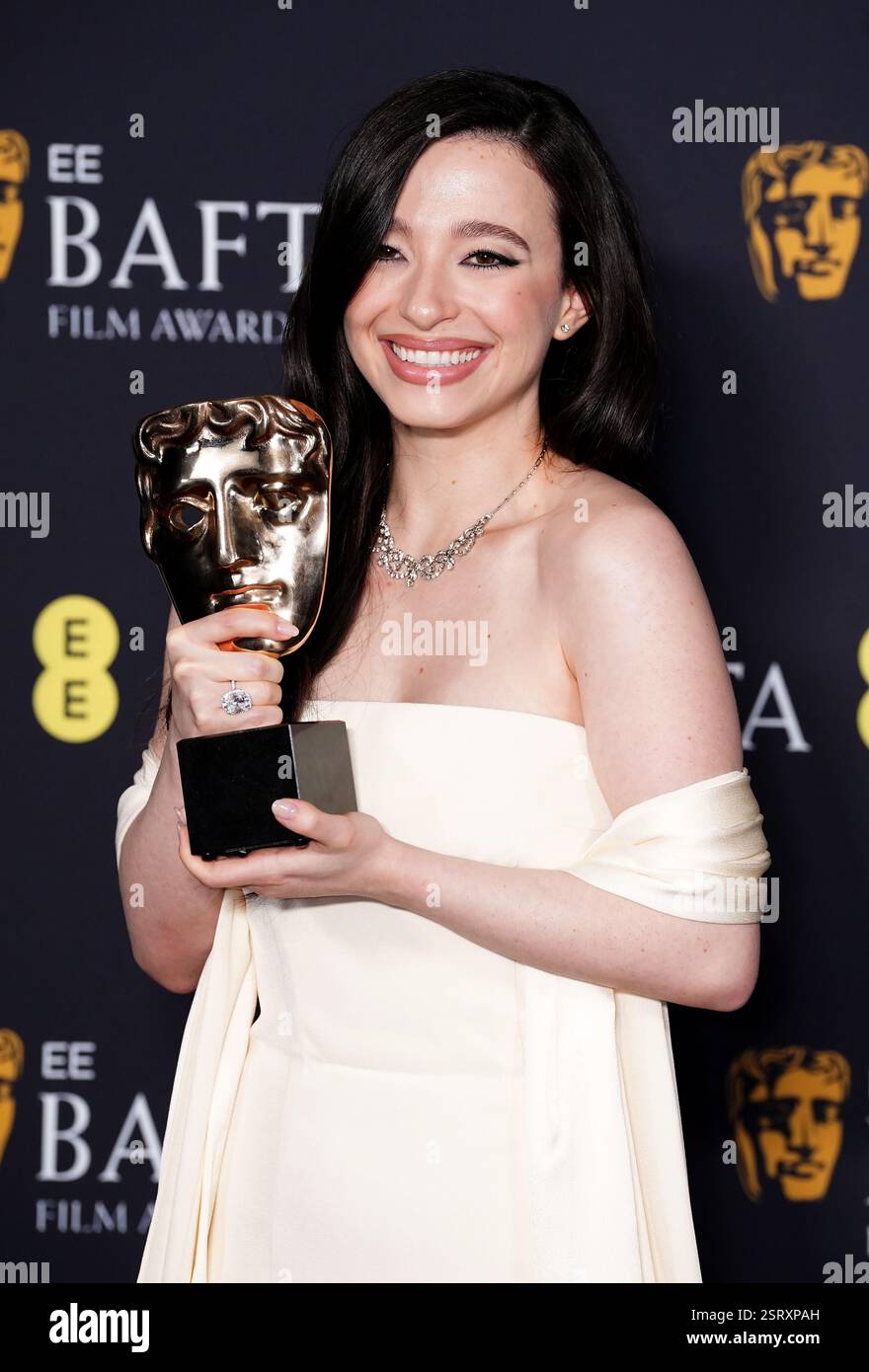 Mikey Madison in the press room after winning the Best Actress in a ...