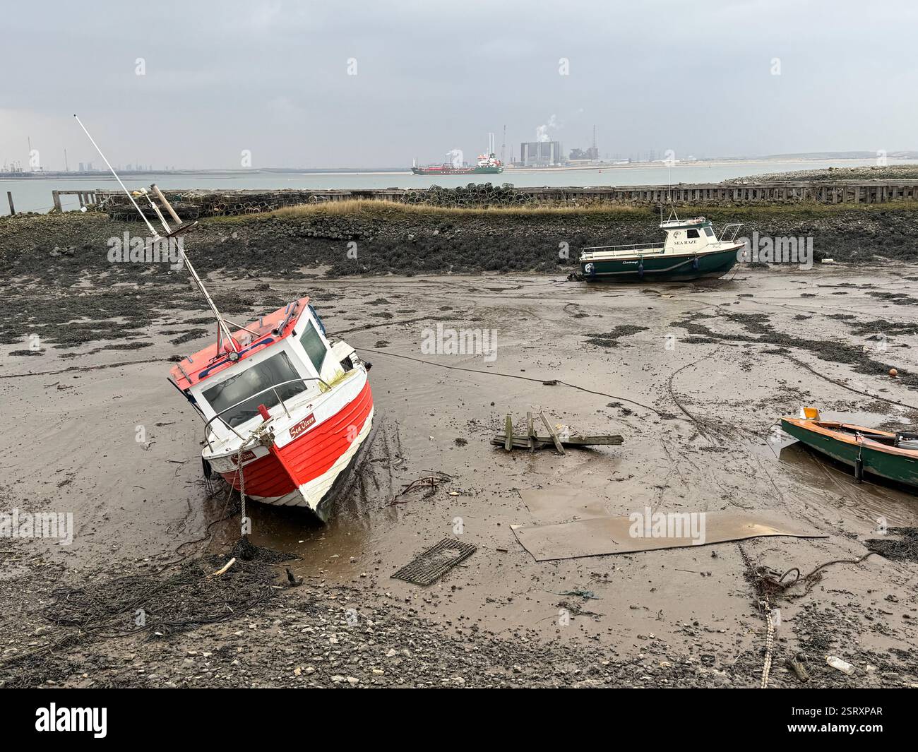 South Gare and Paddys Hole near Redcar Stock Photo - Alamy
