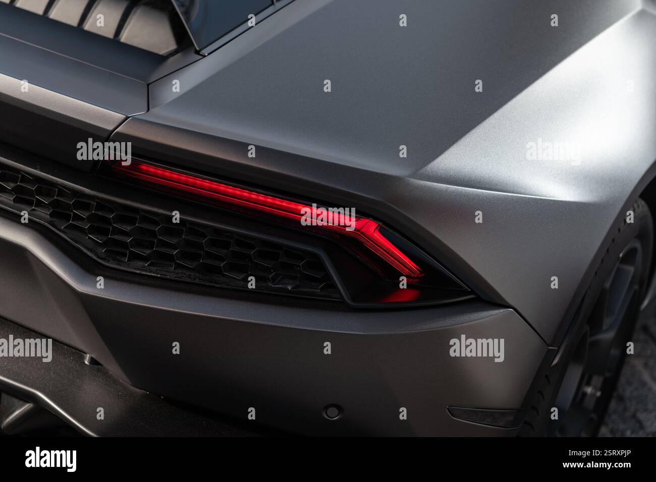 November 3, 2024: Lamborghini Huracan rear lights close up Stock Photo - Alamy