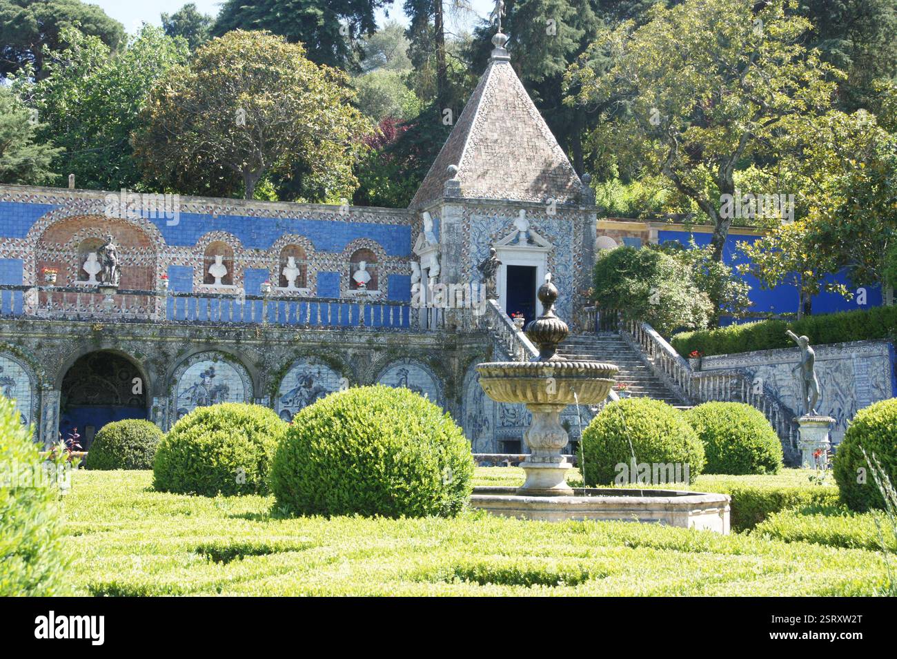 Palace Fronteira is a stunning example of Baroque architecture. Its ...