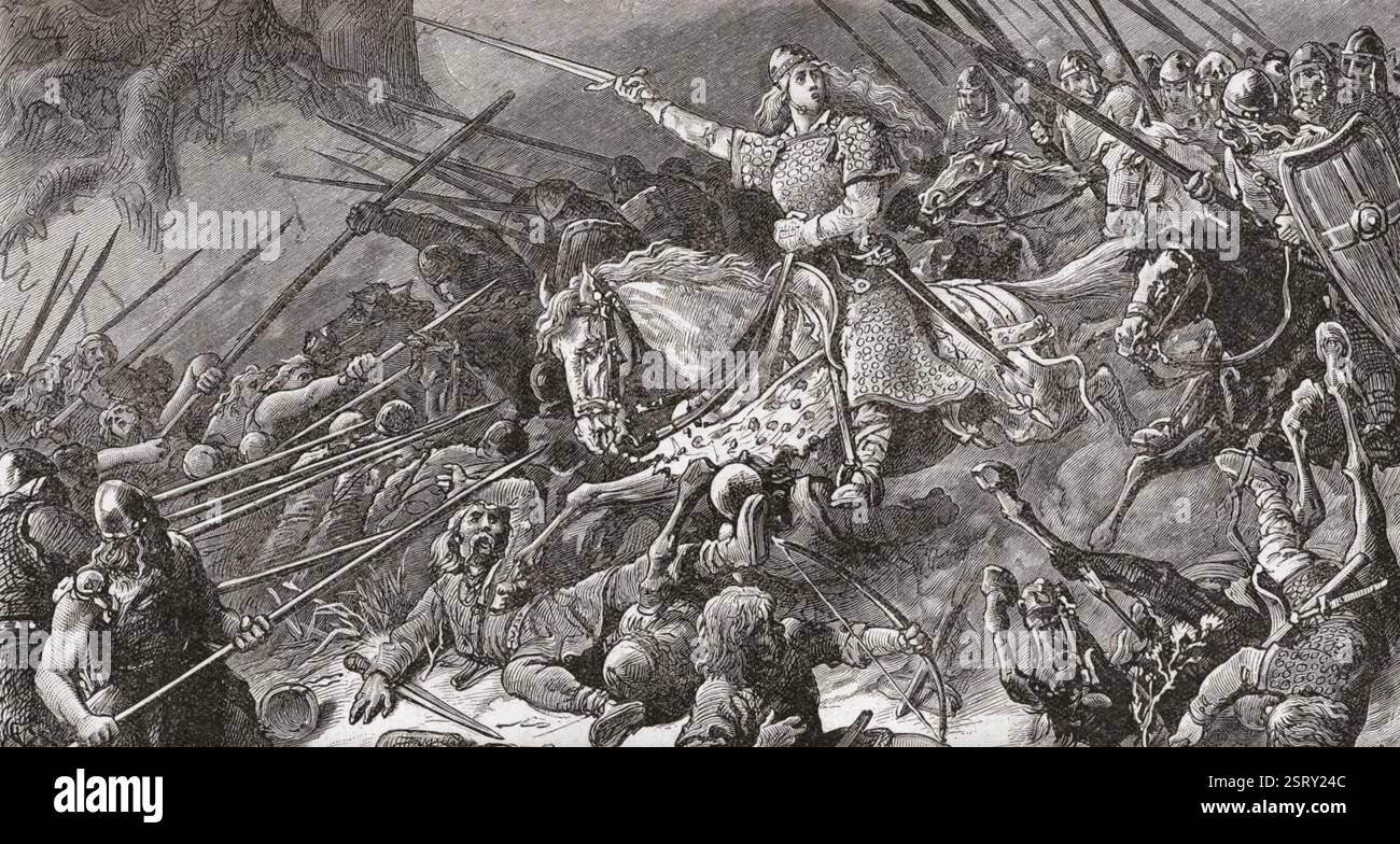 HANNIBAL 247-c 182) Carthaginian general and statesman crossing the ...