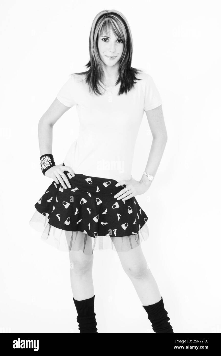 ALEX JONES, TV PRESENTER, YOUNG, FASHION SHOOT: A pre-national TV era ...