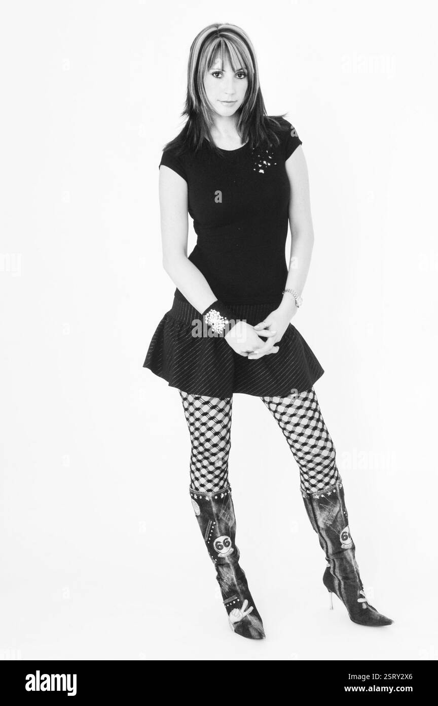 ALEX JONES, TV PRESENTER, YOUNG, FASHION SHOOT: A pre-national TV era ...
