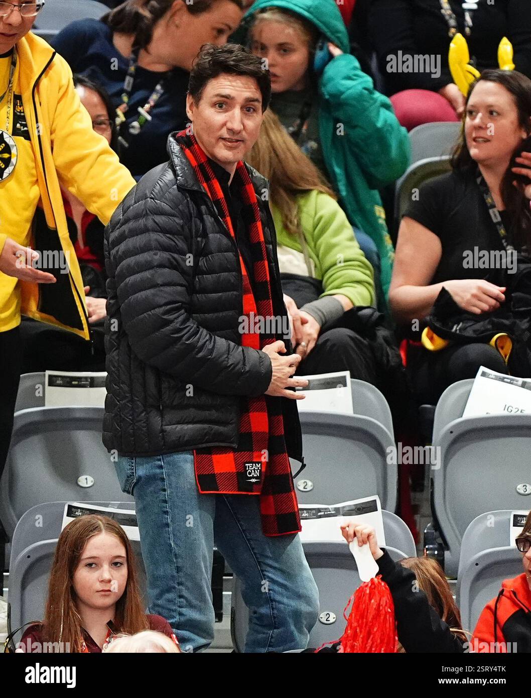 Prime Minister of Canada Justin Trudeau attends the Indoor Rowing at ...