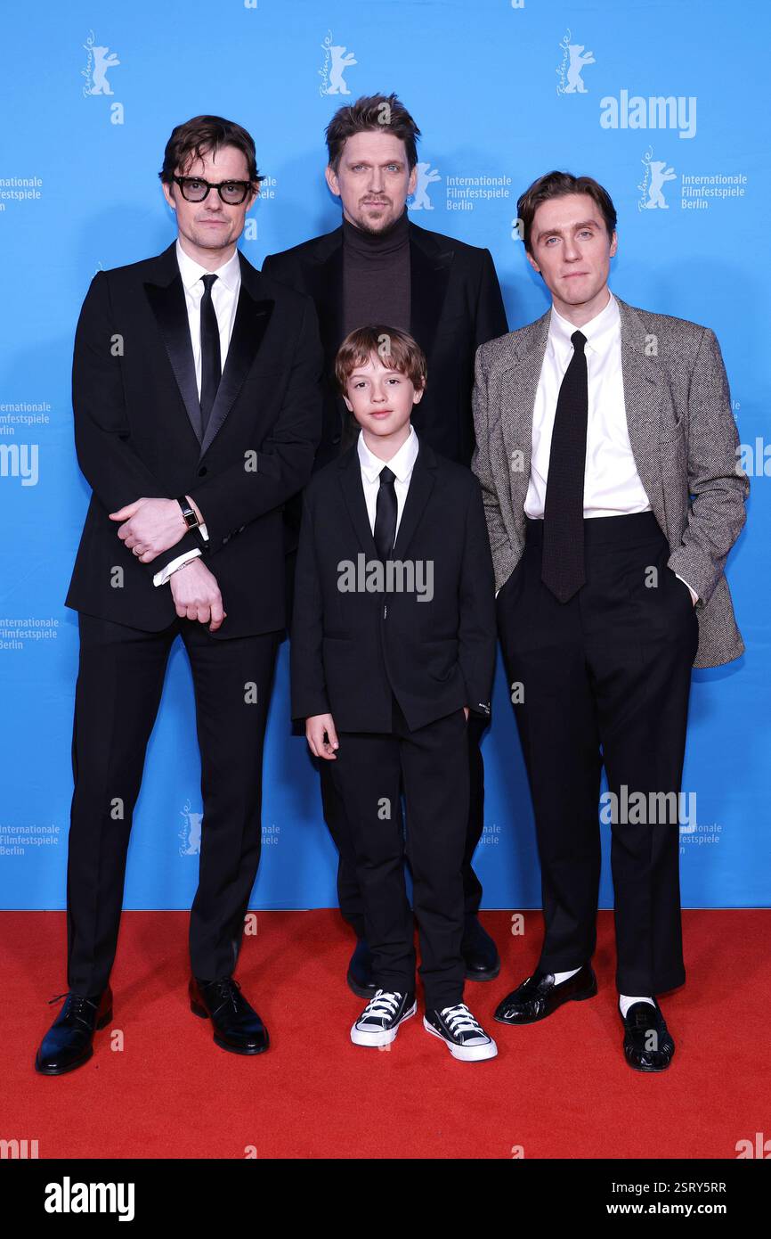 Sam Riley, Dylan Torrell, Jan-Ole Gerster und Jack Farthing bei der ...