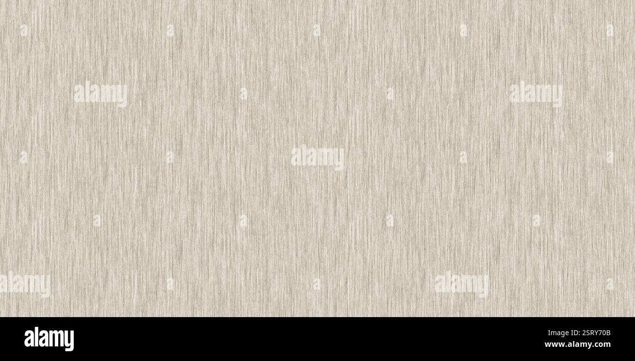 Ecru marled fabric woven effect seamless border background. Jute ...