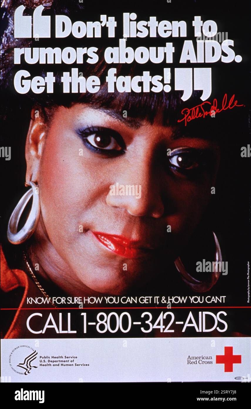 1980s Don't listen to rumors about AIDS, get the facts! - poster ...
